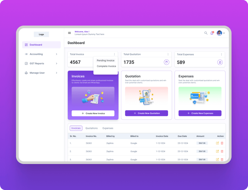 Invoice Management Image